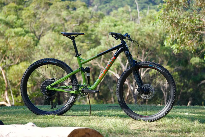2022 Marin Riftzone 1 27.5 Suspension Mountain Bike Black Green