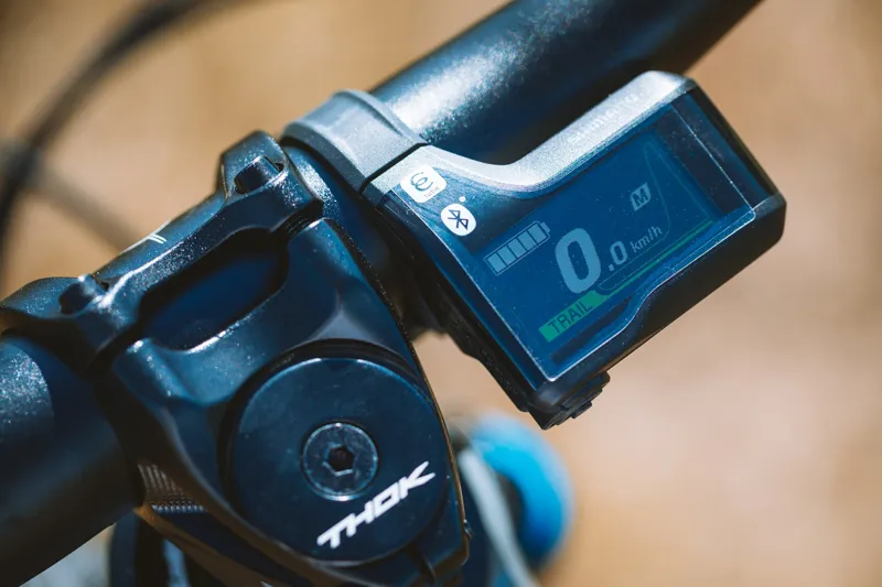 2022 THOK TK01 E.Bike - Grey/ Black / Red