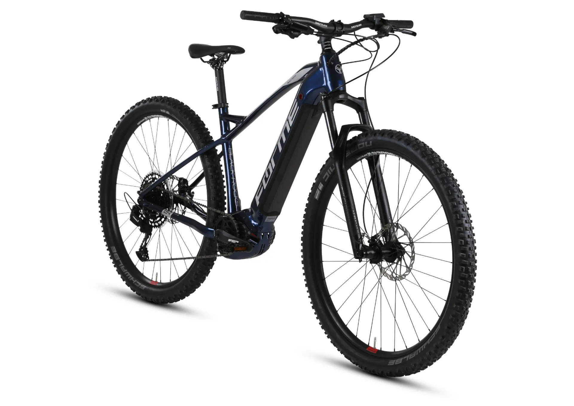 Forme Black Rocks HTE Electric MTB - Blue/ Black