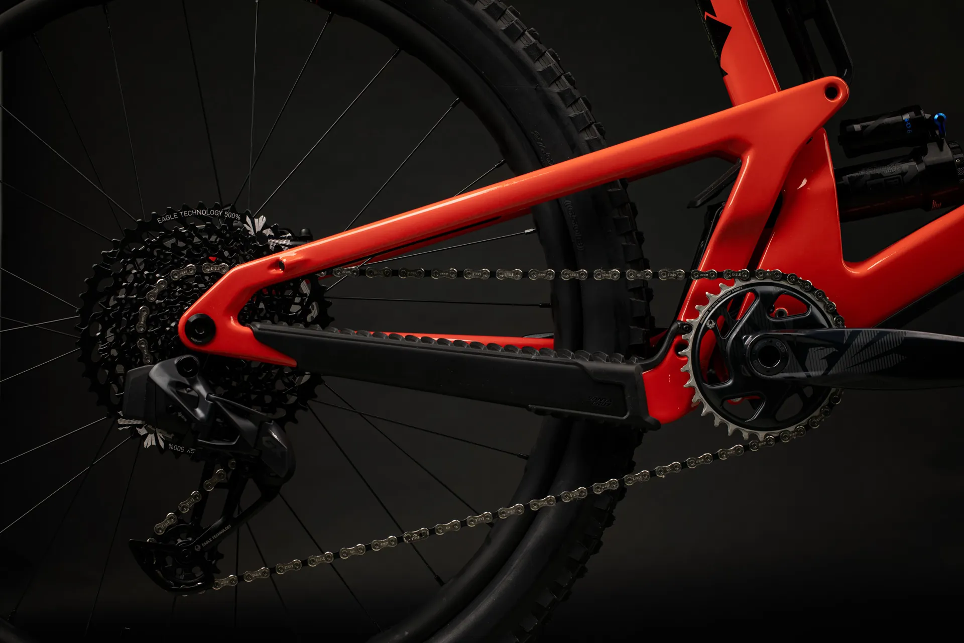 Santa Cruz 5010 C V5 S Kit - Gloss Red