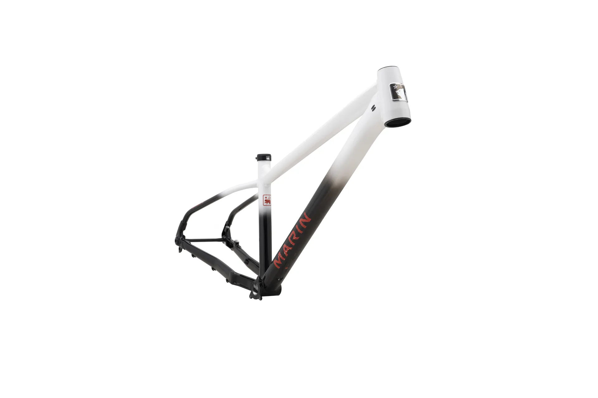Marin San Quentin 3 27.5 Hardtail Frame - Gloss White/Black/Red