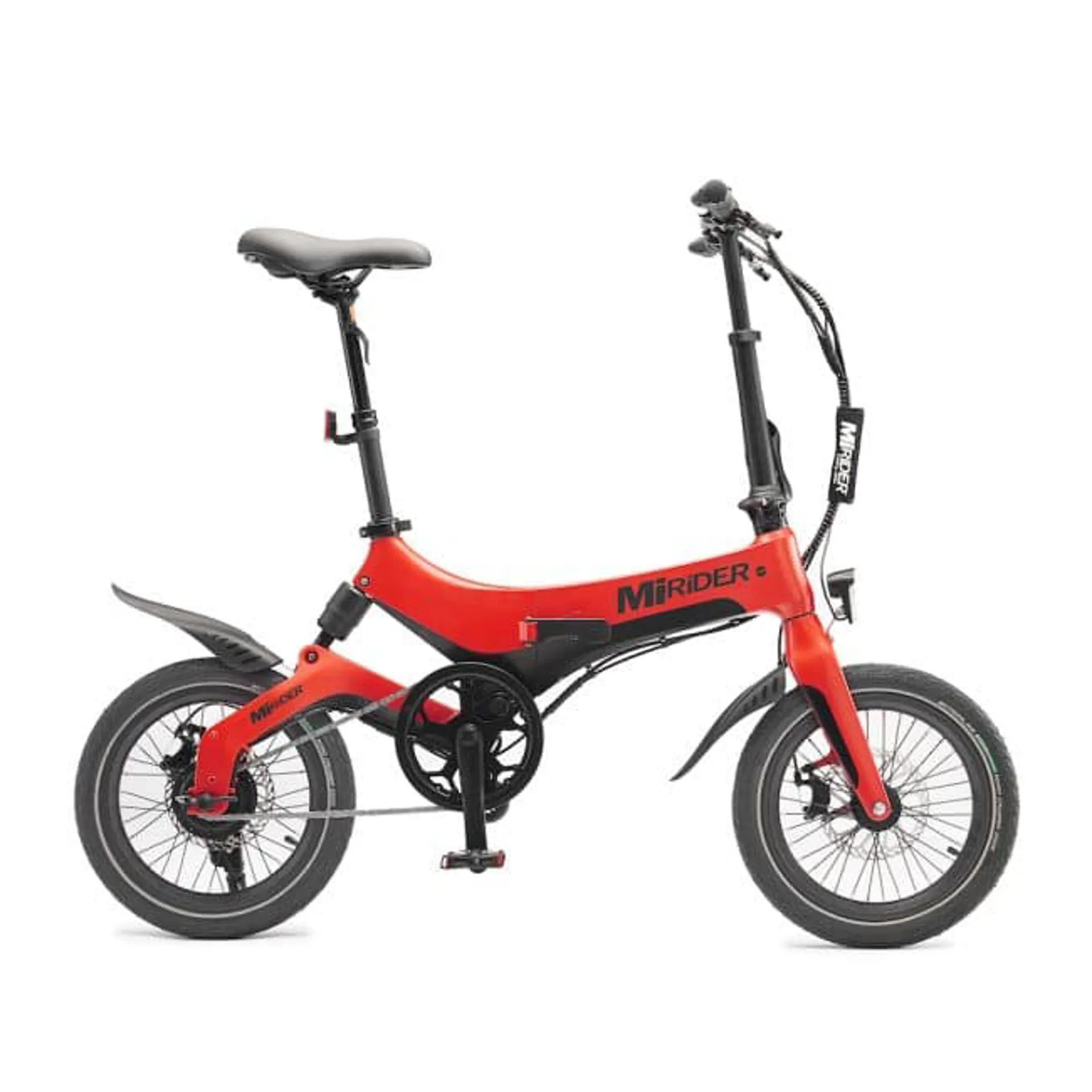 MiRiDER One 16 Folding E-Bike - Eclipse Red